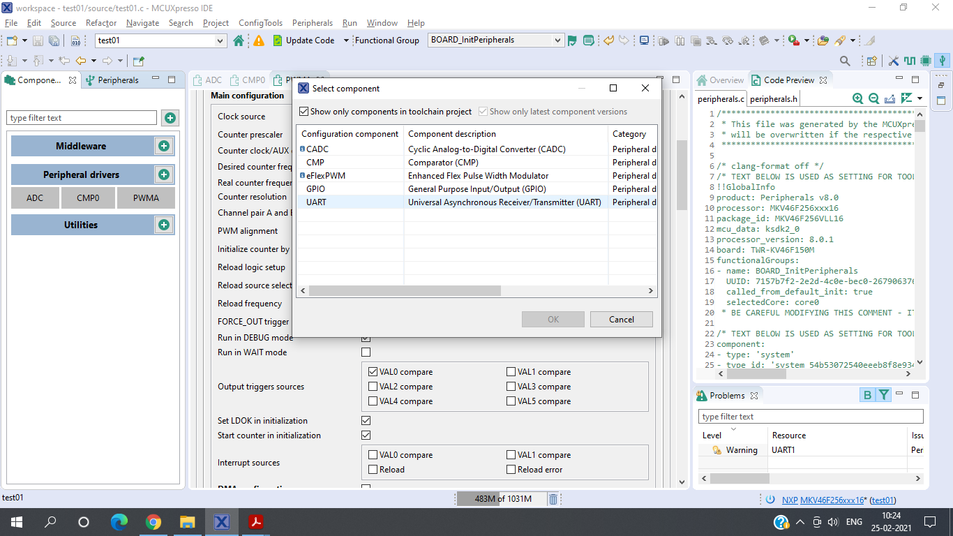 Solved: watchdog timer in MKV46F256VLL16 - NXP Community