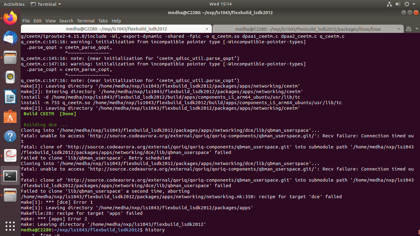unable to download the LSDK for LS1043 - NXP Community