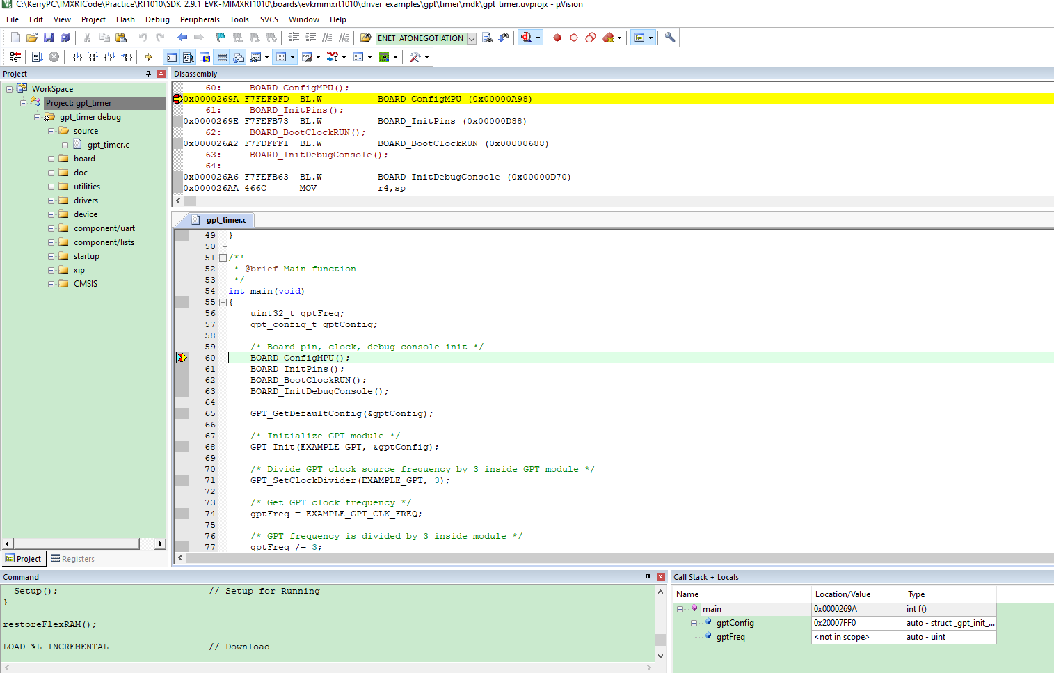 Solved: No Algorithm found for: 00000000H - 00003013H - NXP Community