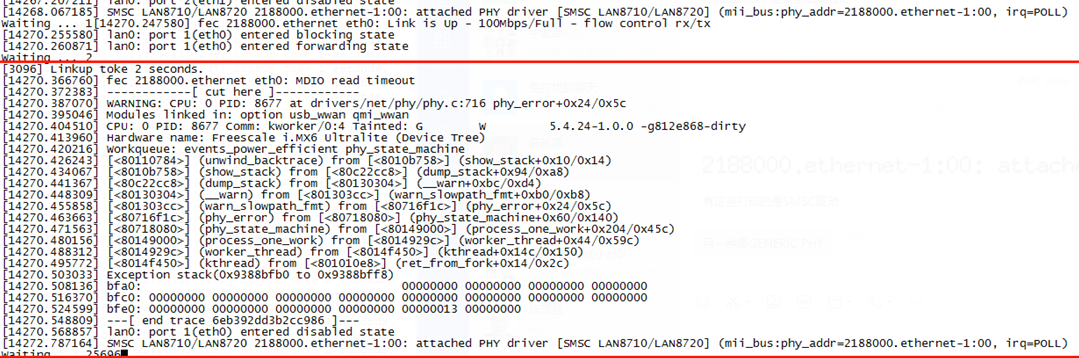 How to deal with rare fec MDIO read timeout? - NXP Community