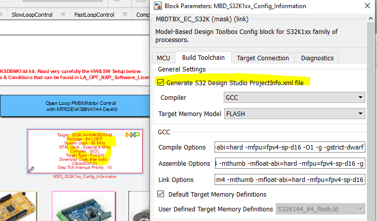 Re: How to export S32K144 MBDT Generated Code to S32 Design Studio ...