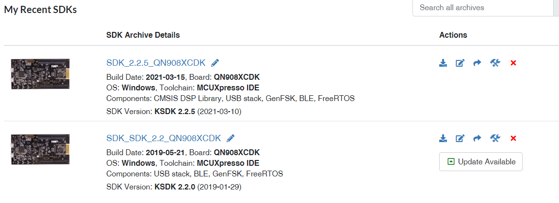 Solved: Manual update SDK library, the device can't connect after pairing - NXP Community