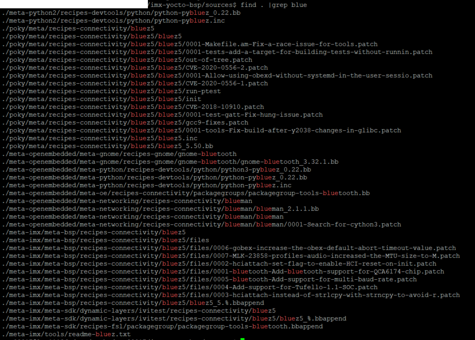 how to add bluemon and bluez-tool in local.conf - NXP Community