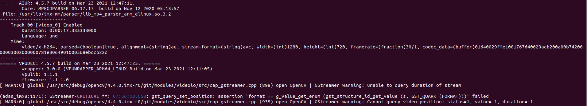 i.MX 8 opencv videocapture very slow (video file) - NXP Community