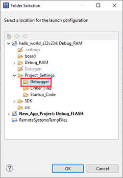 HOWTO: Add a new debugger configuration to an existing project - NXP ...
