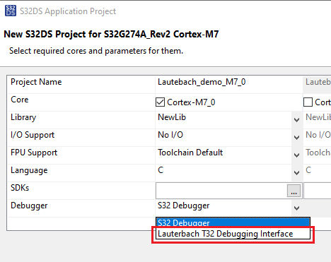 Solved: using lauterbach to program/debug S32G in S32DS - NXP Community