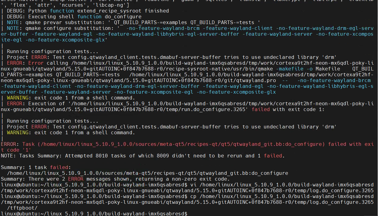 Solved: linux_5.10.9_1.0.0/sources/meta-qt5/recipes-qt/qt5/qtwayland_git.bb:do_configure - NXP ...