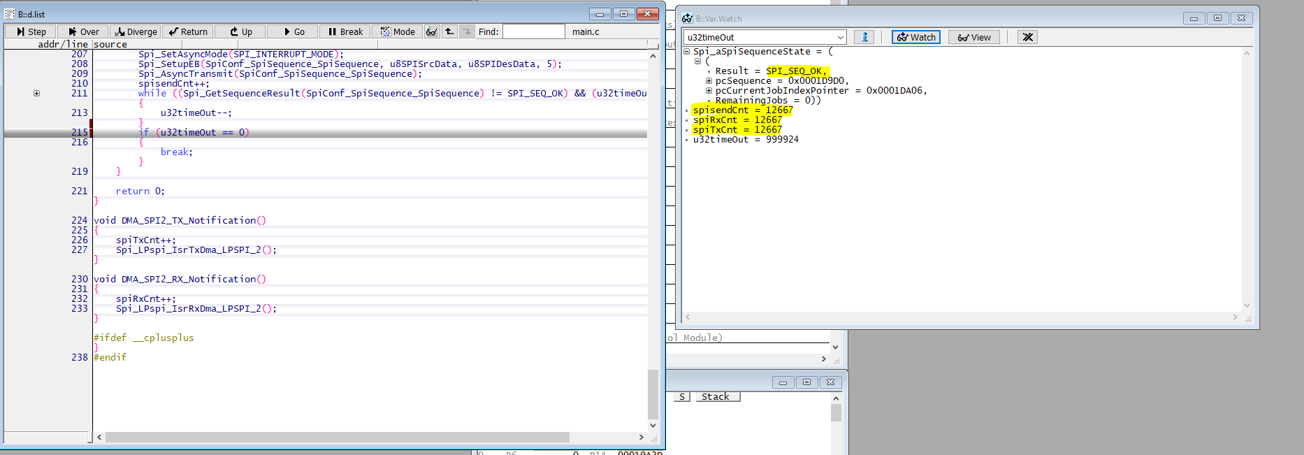 How to Change SPI Data time interval With MCAL - NXP Community