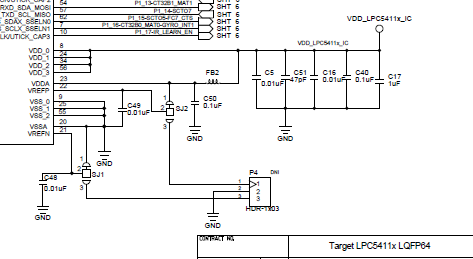 Solved: Footprint and PCB layout guidelines of part LPC54114J256BD64 ...