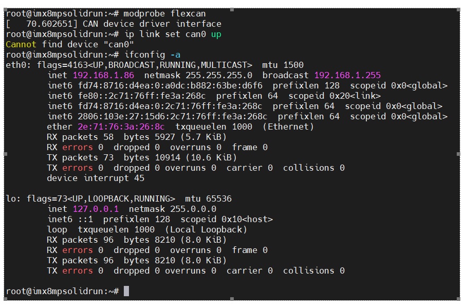 Solved: Enabling can0 on imx-image-multimedia image - NXP Community