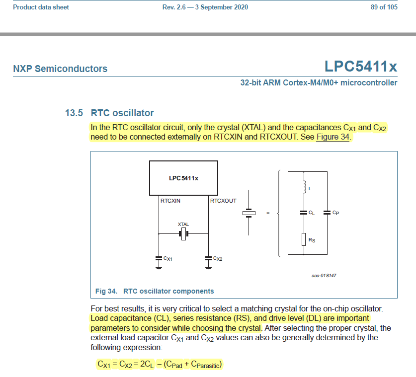 Solved: Footprint and PCB layout guidelines of part LPC54114J256BD64 ...