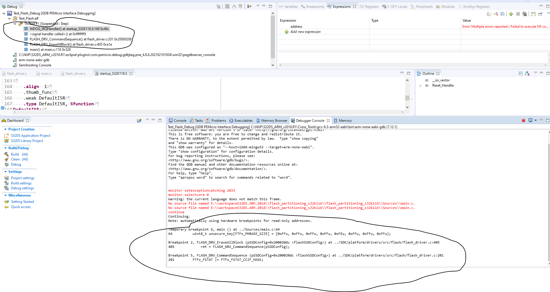 S32K116 Flash Issue - NXP Community