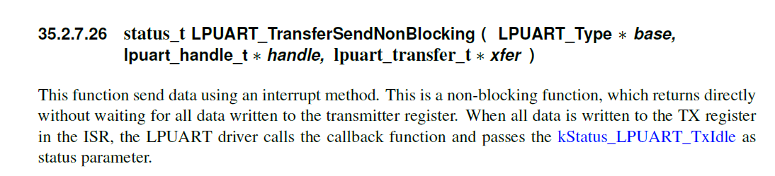 Solved: RT1064 how to use non blocking UART - NXP Community