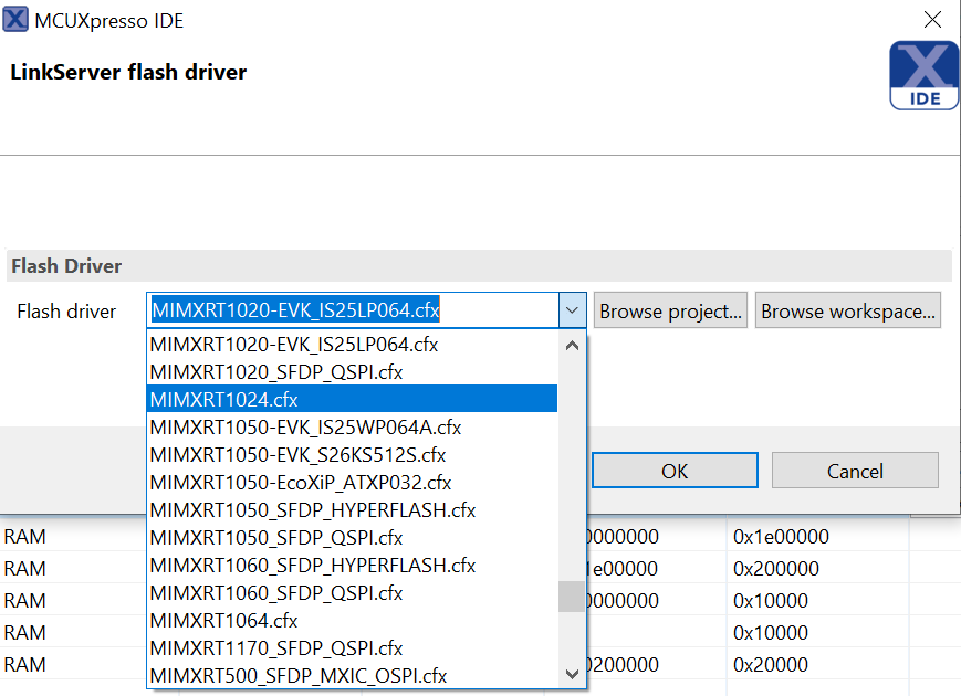 How to create a new Flash driver of the MCUXPresso IDE - NXP Community