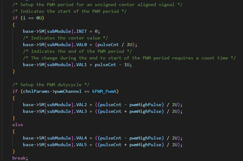 imxrt1024 flexpwm PWM_X - NXP Community
