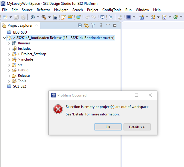 Solved: Migrating from 2.2ARM to 3.4DS: Errors occurred during the build - NXP Community