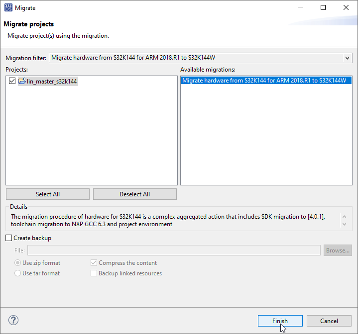 Solved: Migrating from 2.2ARM to 3.4DS: Errors occurred during the build - NXP Community