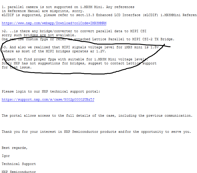 Solved Parallel To Mipi Csi 2 Bridge For Imx8mm Nxp Community