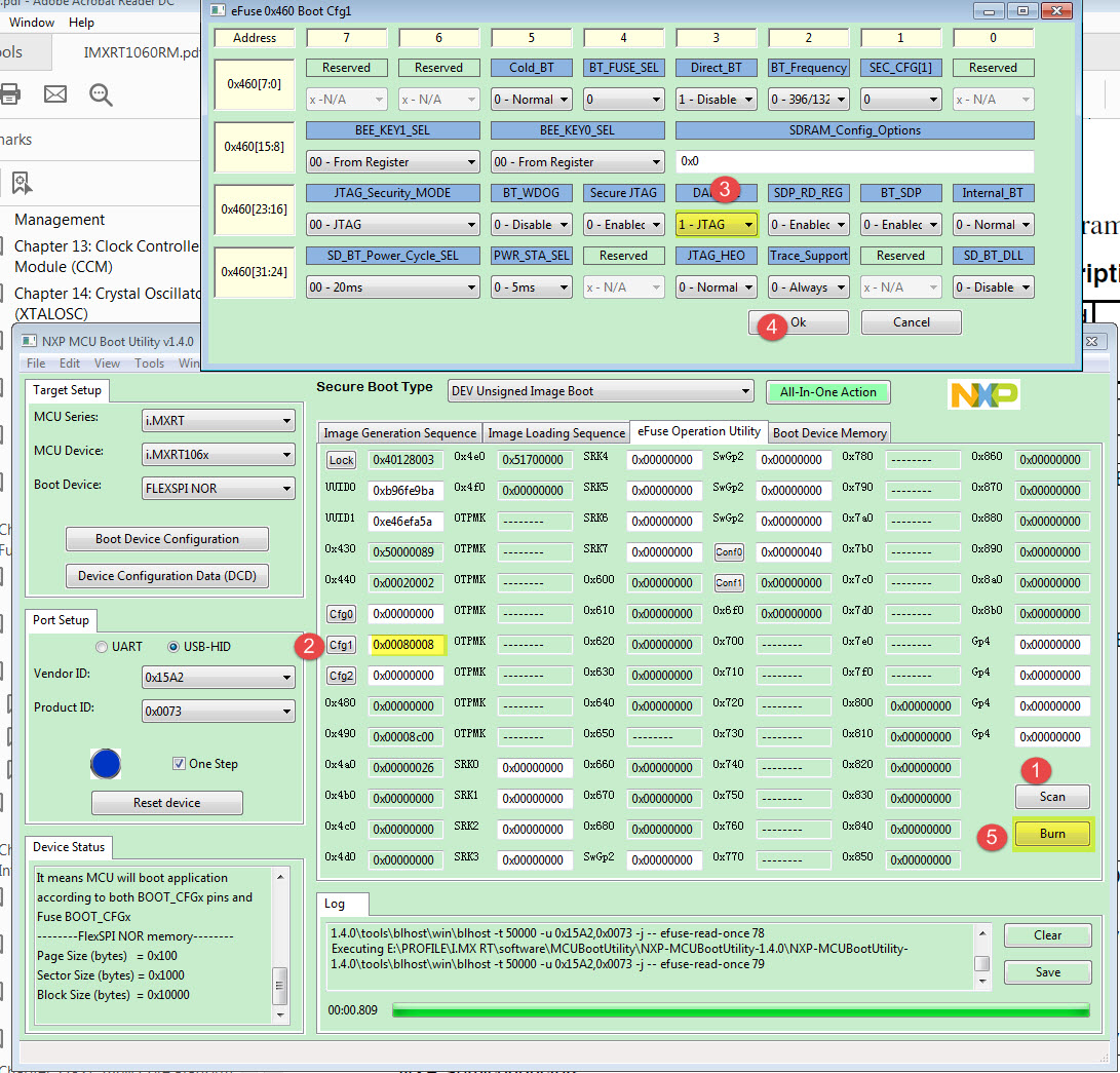 Solved: Secure JTAG in imxrt1050-EVKB - NXP Community