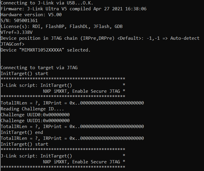Solved: Secure JTAG in imxrt1050-EVKB - NXP Community