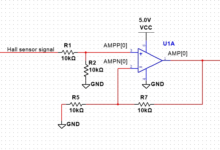 Why the Hall current sensor signal can not be amplified by Current ...