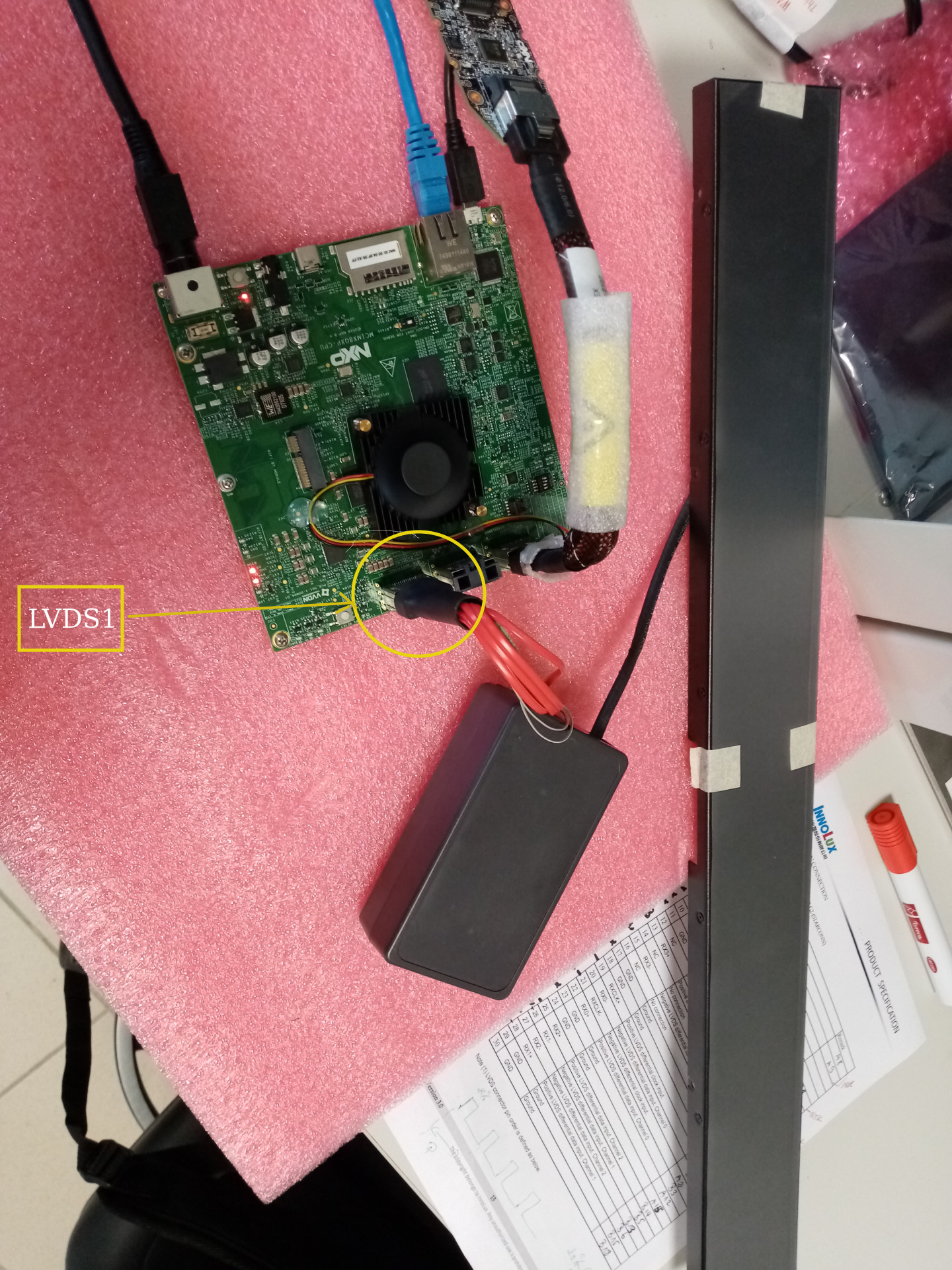 Imx8qxp-mek LVDS display - NXP Community