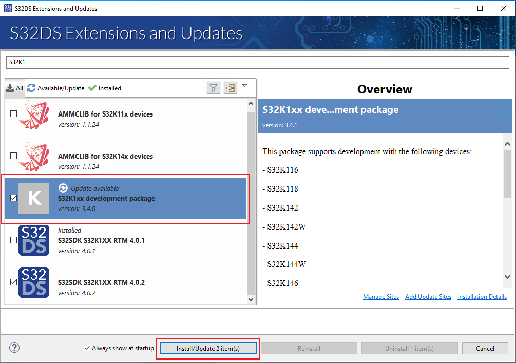 S32 Design Studio v3.4 S32K1 Service Pack 1 released! - NXP Community