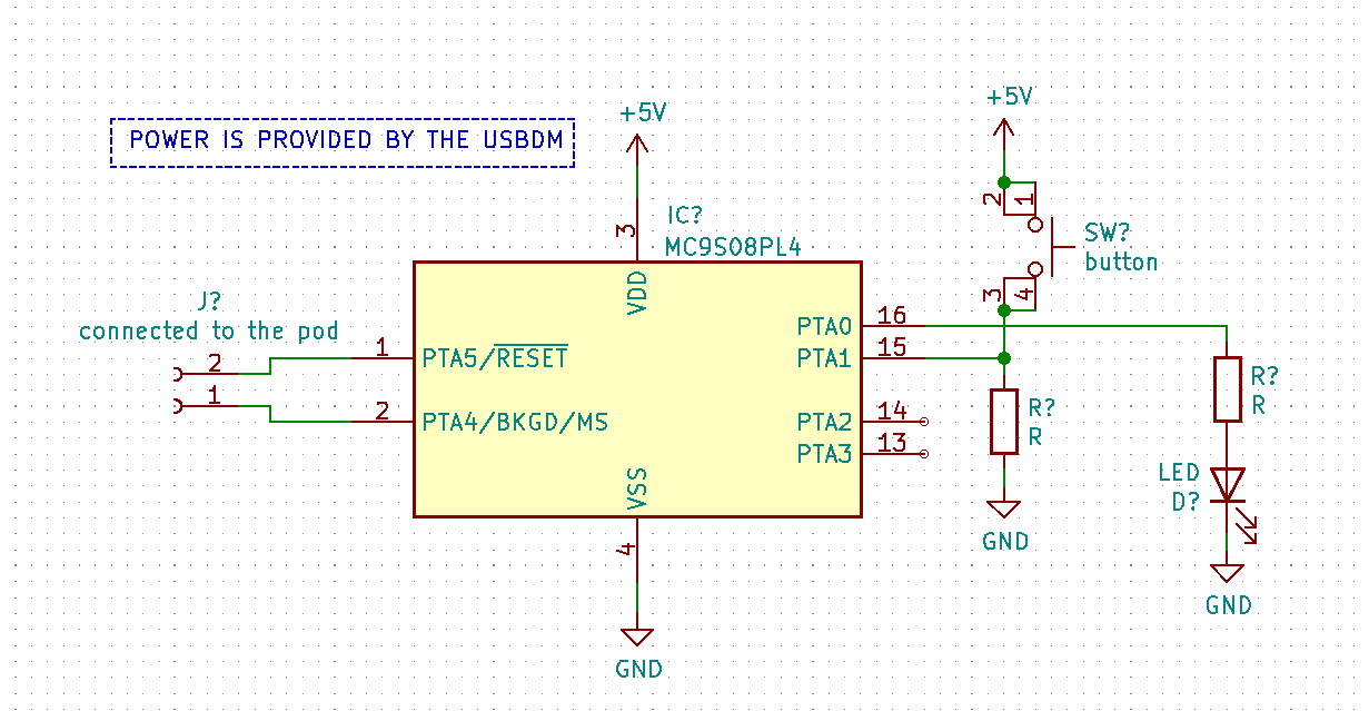 Problem In The Flash Of A Mc9s08pl4 With Usbdm Nxp Community