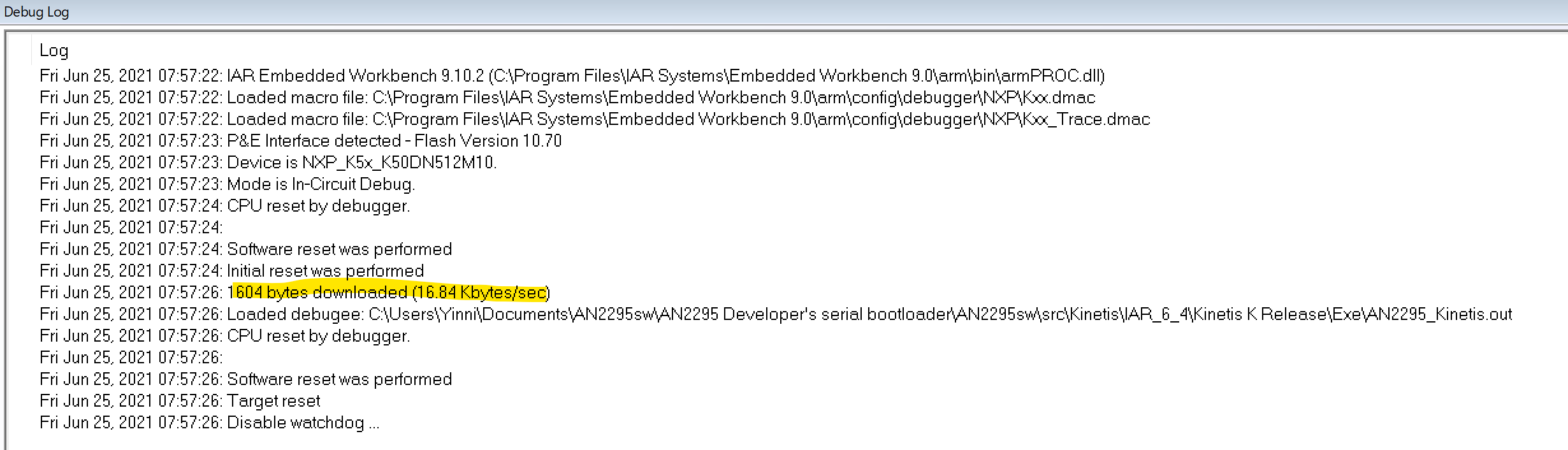 problems in implementing serial bootloader in Kinetis K50 MCU - NXP Community