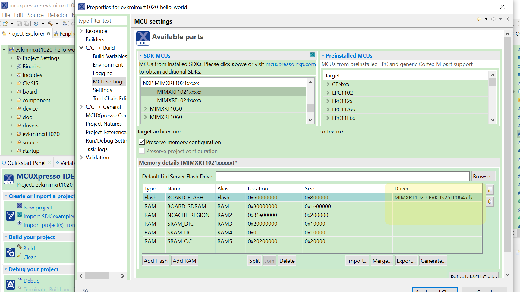 program QSPI flash using MCUXPRESO - NXP Community