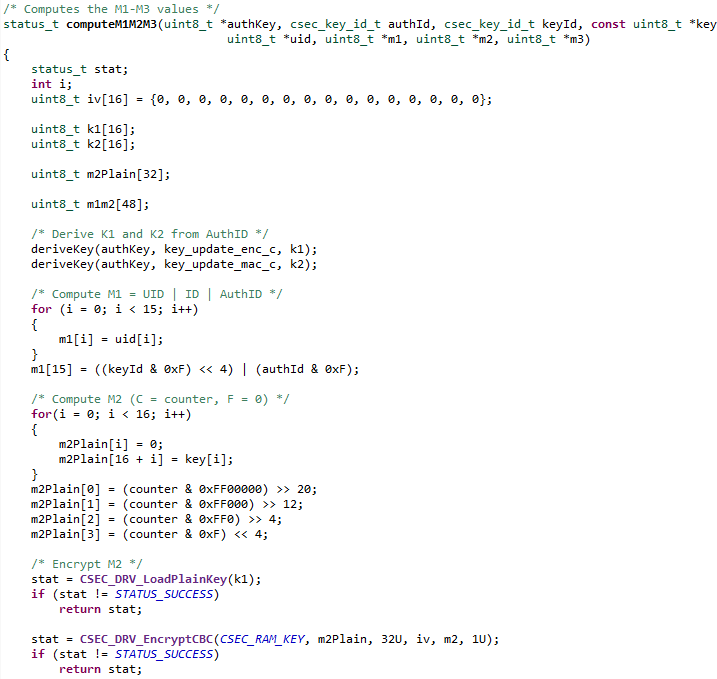 How to set attributes of CSEc key - NXP Community