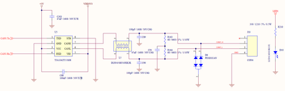 Can Transceiver circuit problem with TJA1042T/3 - NXP Community