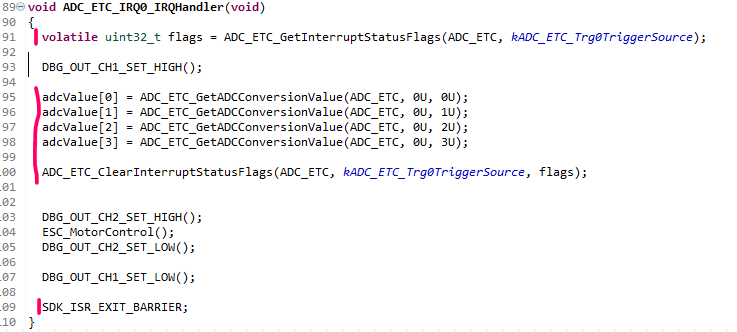 Solved: i.MX RT1062: How to set VAL4 compare value for PWM and ADC synchronization - NXP Community