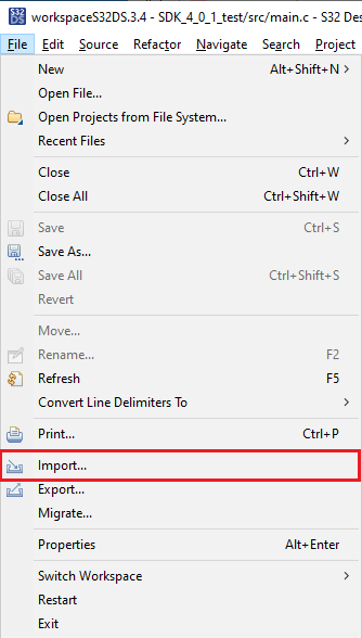 HOWTO: Migrate S32K1xx SDK project from SDK v4.0.1 to v4.0.2 - NXP ...