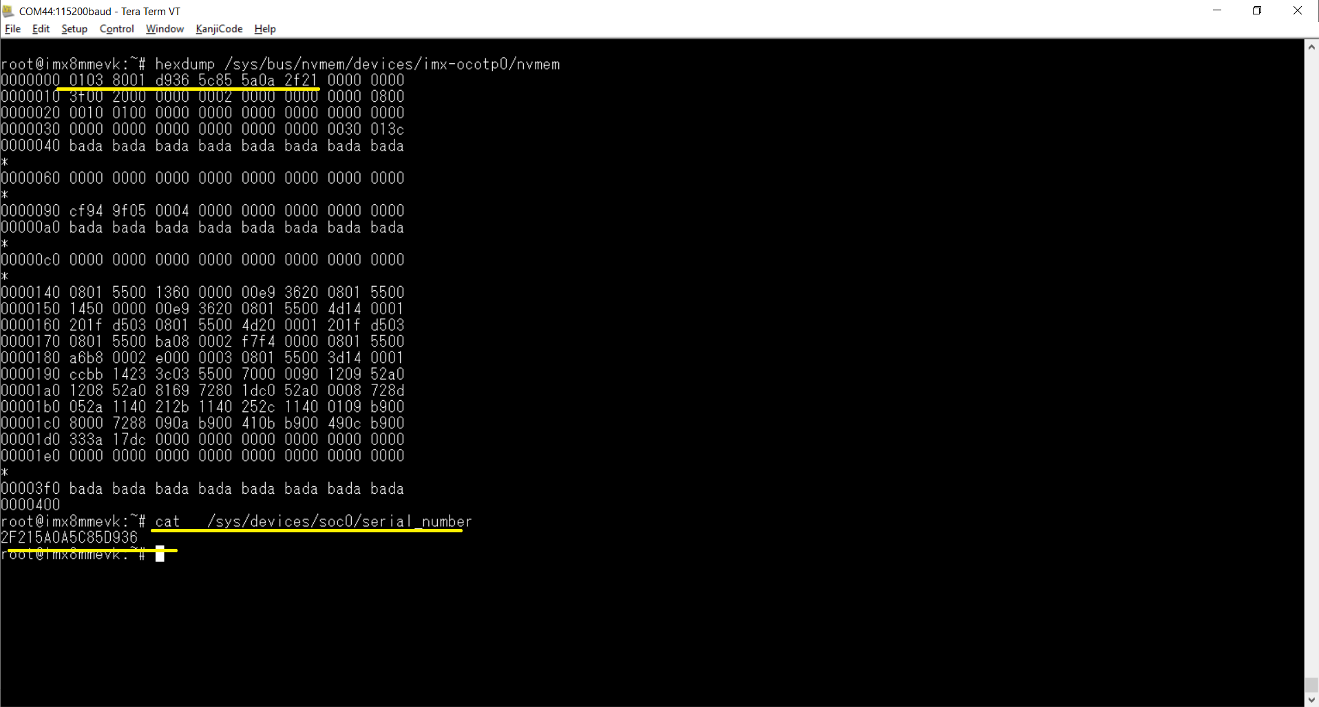 Solved: how to get CPU id of imx8mm - NXP Community
