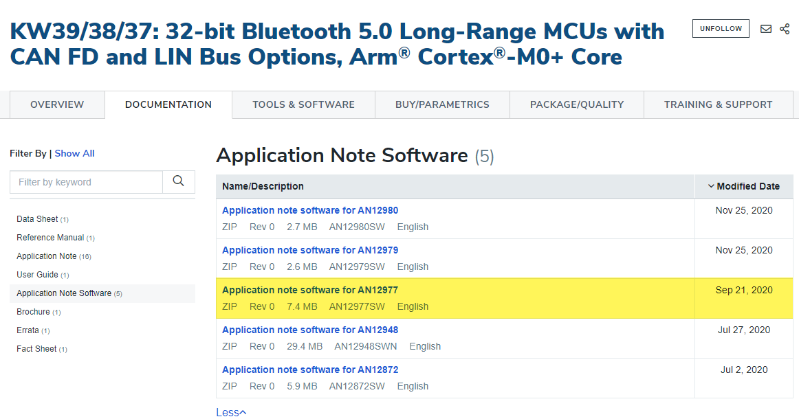KW38 BLE central mode scanning unexpected stop - NXP Community