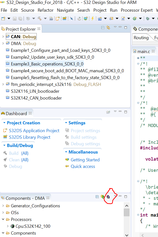 debug error: No source available for "main() at 0x24598" - NXP Community