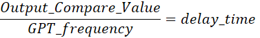 Solved: IMXRT1024 GPT Timer Usage Delay - NXP Community