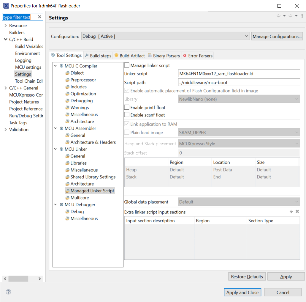 bootloader question on MAPS-K64 board - NXP Community