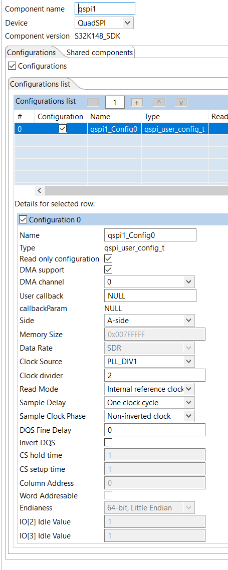 S32K148 QSPI clock settings issue - NXP Community