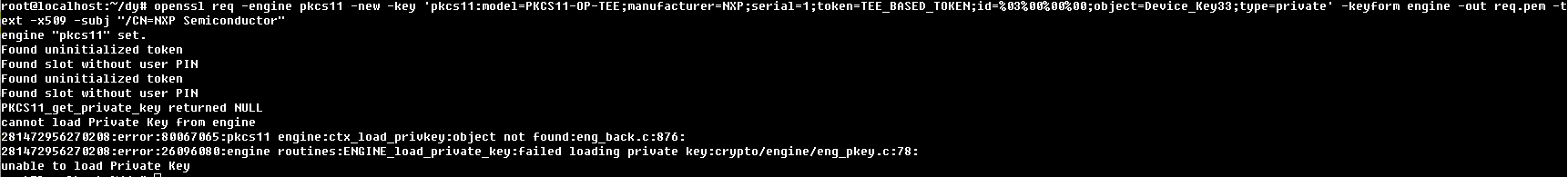 Solved: how to generate x.509 certificate using PKCS11 (HSM, sobj_app ...