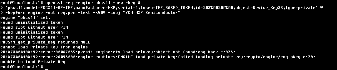 Solved: how to generate x.509 certificate using PKCS11 (HSM, sobj_app ...