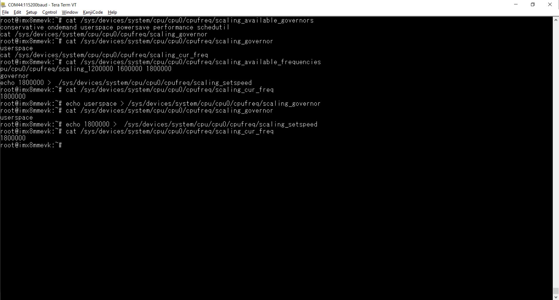 Imx8mmq Core Is Not Running At 18ghz Nxp Community