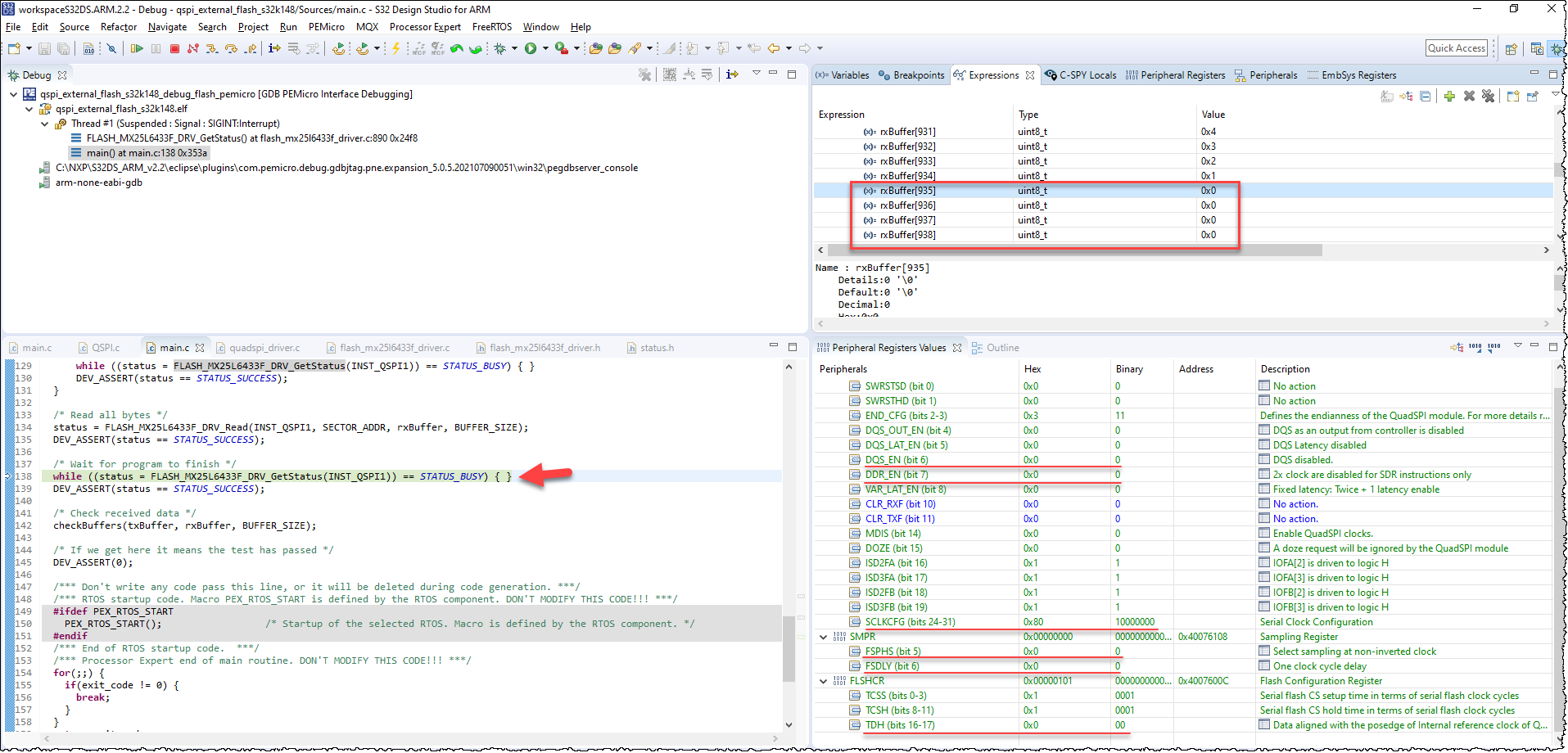 S32K148 QSPI clock settings issue - NXP Community