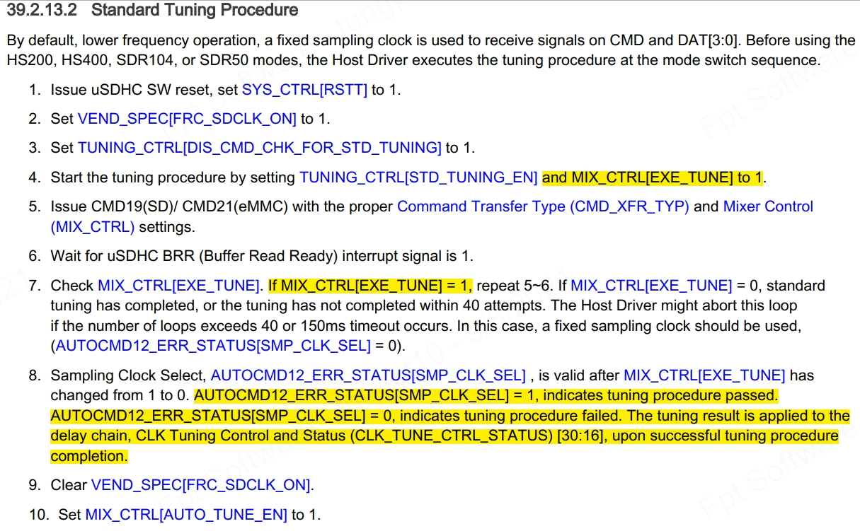 Solved: MMC standard tuning procedure does not work - NXP Community