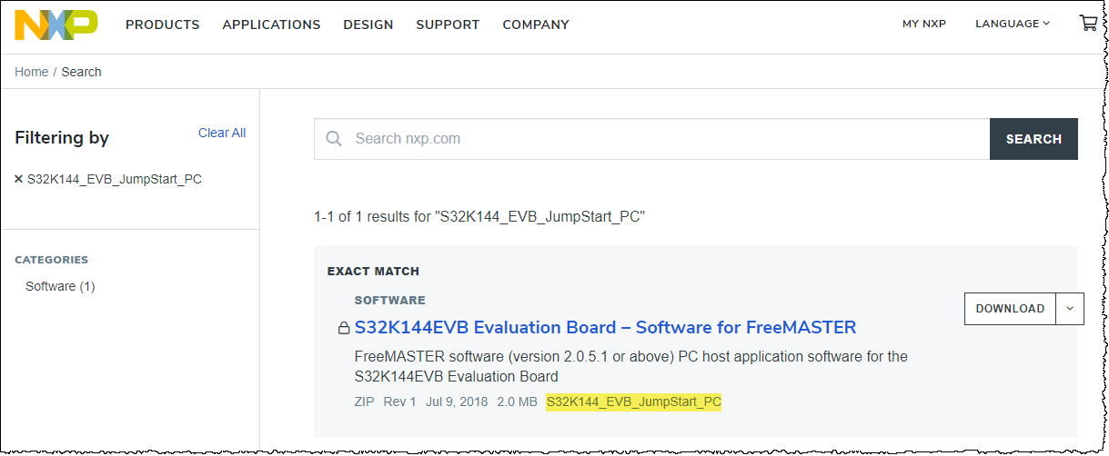 FreeMASTER-3.1-S32K144EVB - NXP Community