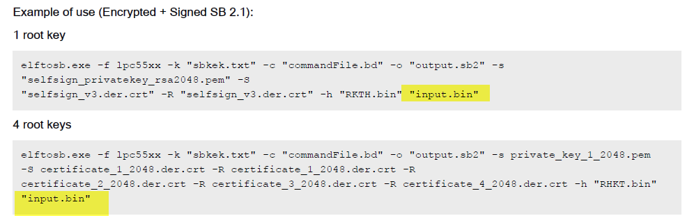 Image not executed after transferring SB2.1 file - NXP Community