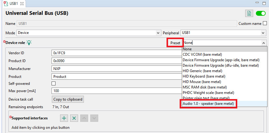 USB Audio Class Tutorial - NXP Community