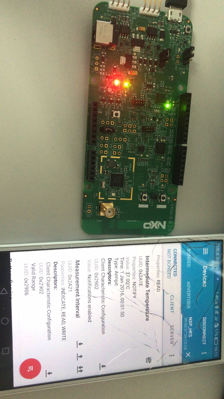 BLE module Central role testing - NXP Community