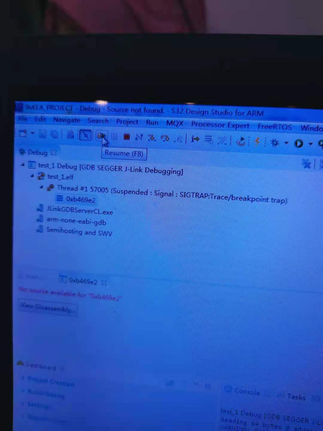 S32DS problem of build ande debug - NXP Community
